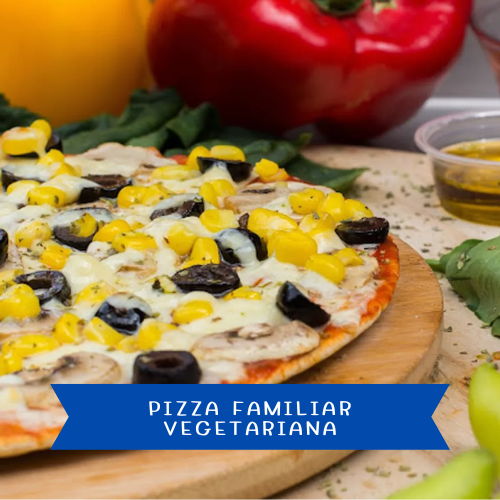 Pizza Familiar Vegetariana - Jumptastic - Jump Park Talagante